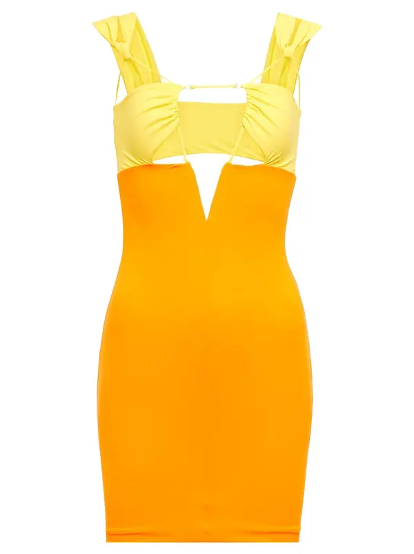 NENSI DOJAKA Cutout Mini Dress - Multicoloured