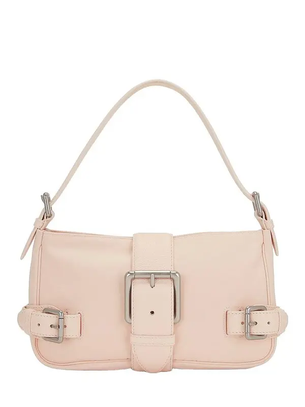 Bottega Veneta Mini Shoulder Bag - Melon Washed & Silver