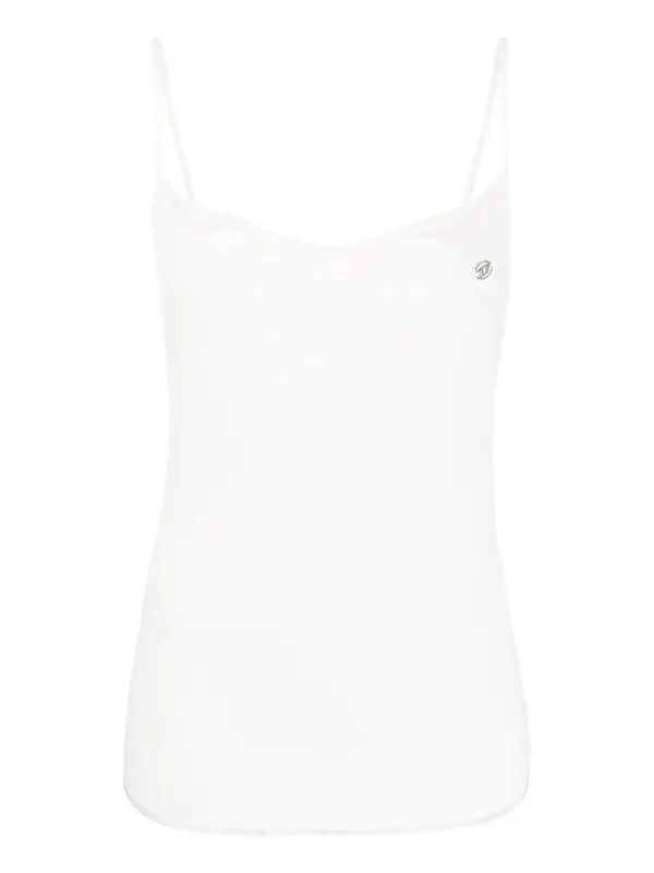 DIESEL® Logo-plaque Tank Top - Neutrals