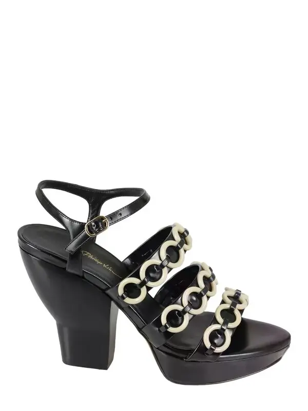 3.1 Phillip Lim 115mm Salma Sandals - Black