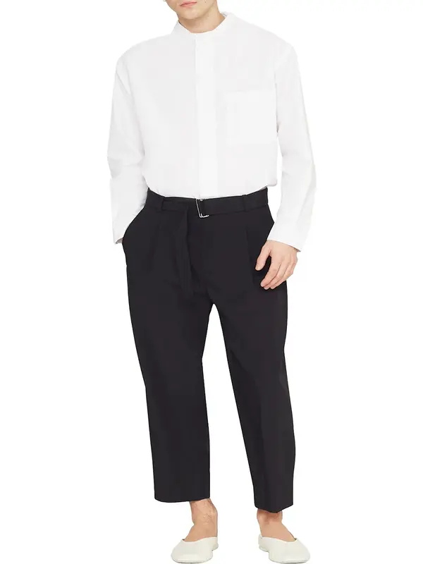 3.1 Phillip Lim Cropped Wool-blend Trousers - Black