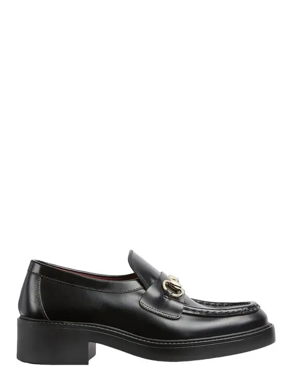 Gucci Loafer With Horsebit - Black