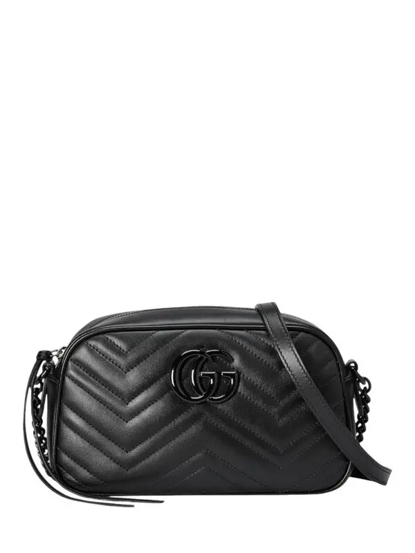 Gucci Gg Marmont Small Camera Bag - Black