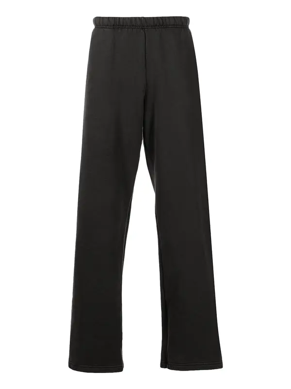 LES TIEN Puddle Wide-leg Track Pants - Black