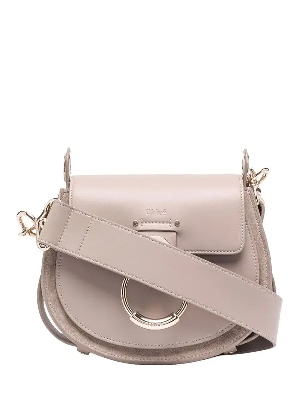 Chloé Tess Crossbody Bag - Grey