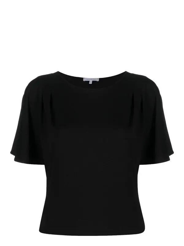 Patrizia Pepe Boat-neck T-shirt - Black