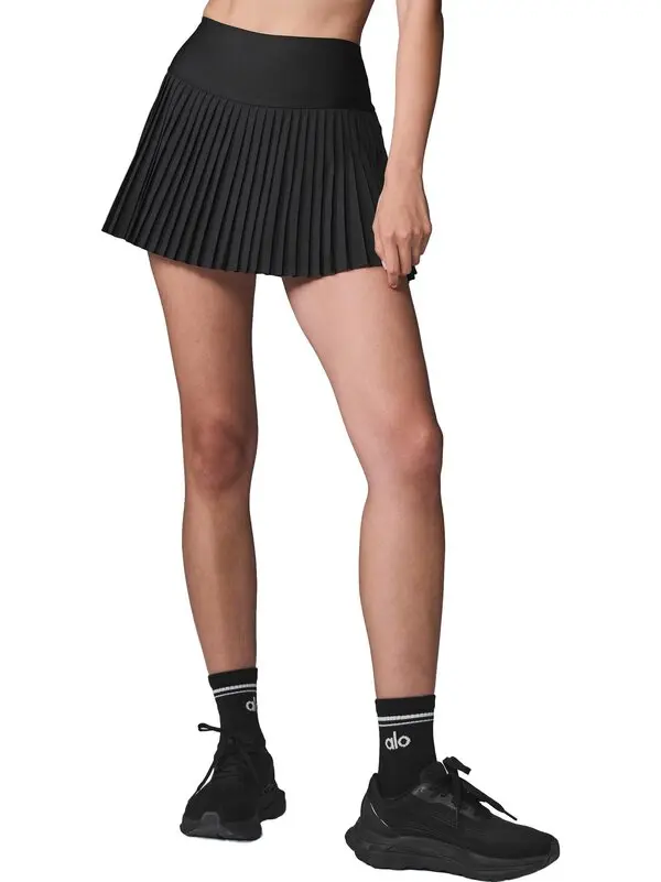 Alo Yoga Grand Slam Tennis Skirt - Black