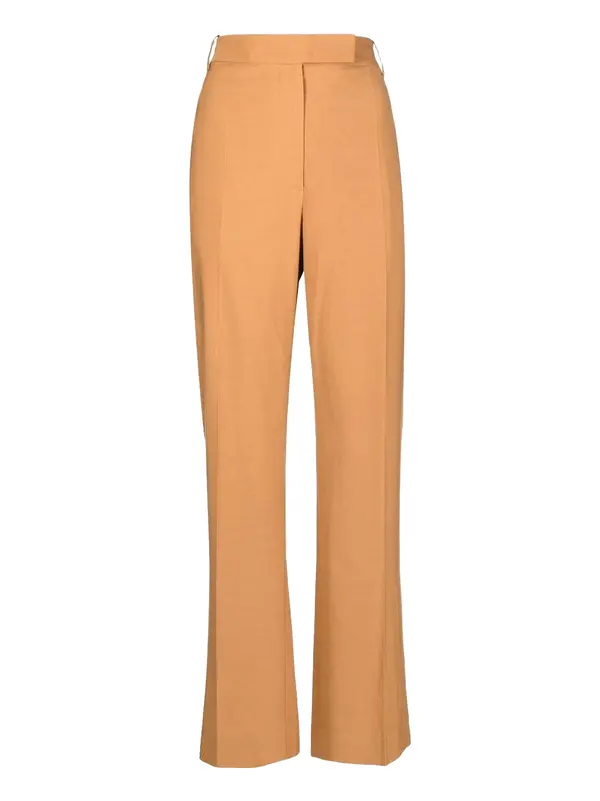 OROTON Straight Leg Trousers - Brown