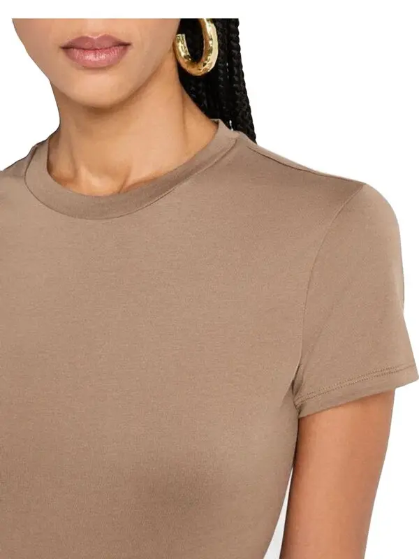 Theory Tiny Tee - Ltbrwn