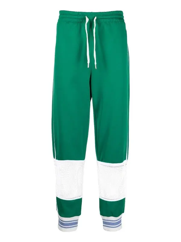 Casablanca Mesh-panel Track Pants - Green