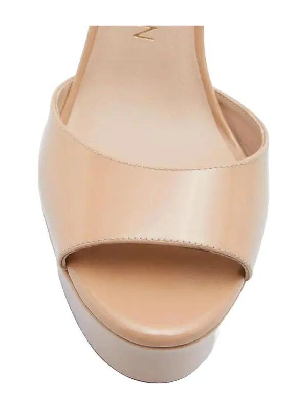 STUART WEITZMAN Platform Sandal - Adobe