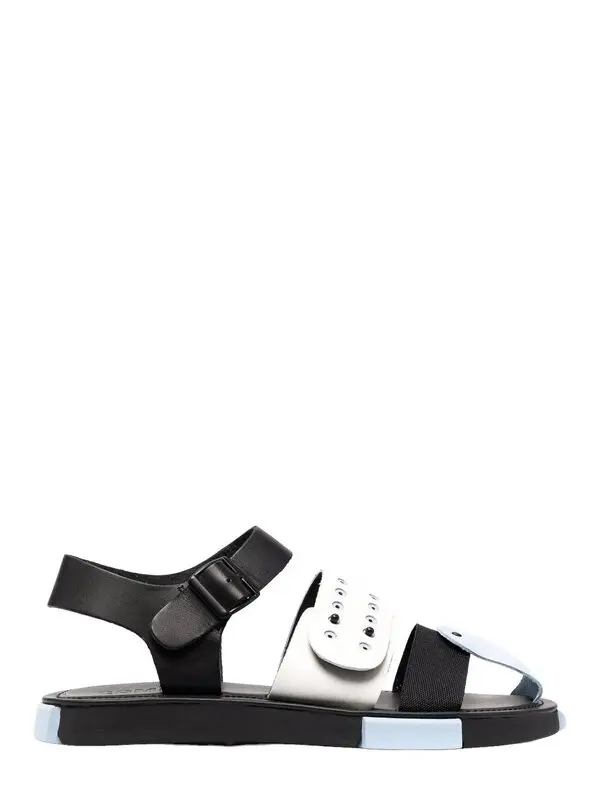 Camper Colour-block Sandals - Black
