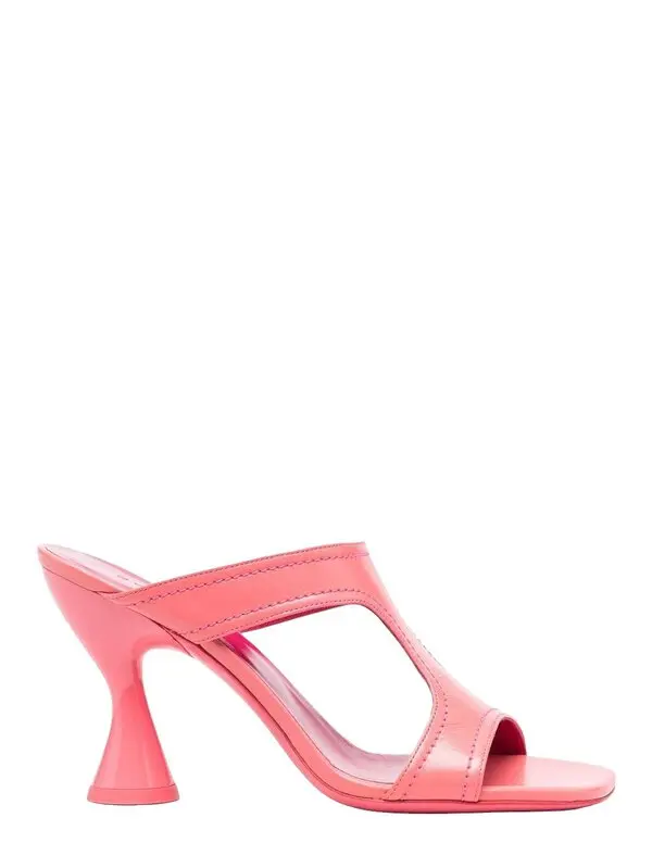 By Far 95mm Open Toe Sandals - Pink