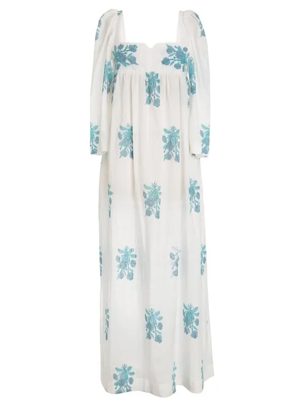 Alix Of Bohemia Marion Bouquet Midi Dress - Print