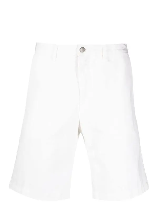 Massimo Alba Knee-length Shorts - White