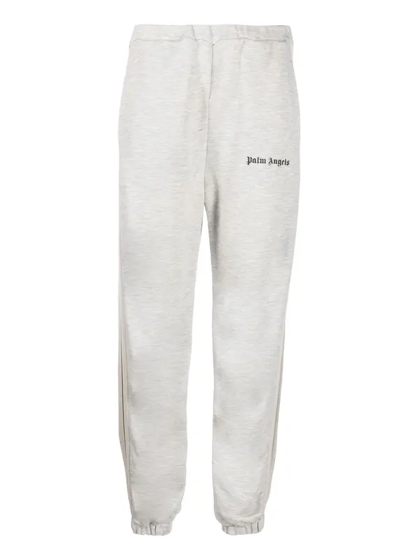 Palm Angels Logo-print Track Pants - Grey