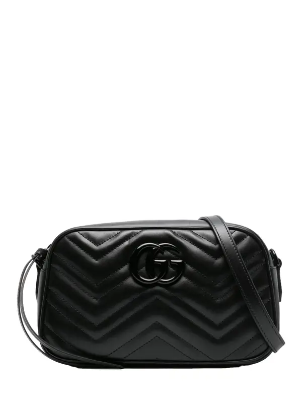 Gucci Gg Marmont Shoulder Bag - Black