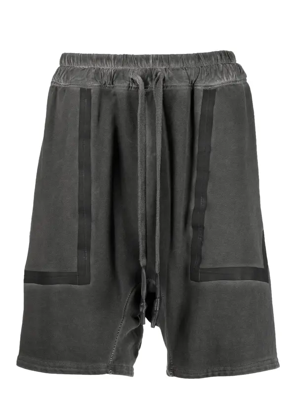 ISAAC SELLAM EXPERIENCE Drawstring Track Shorts - Grey