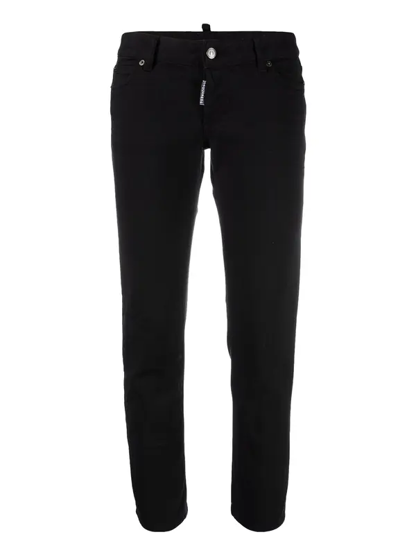 Dsquared2 Cropped Trousers - Black