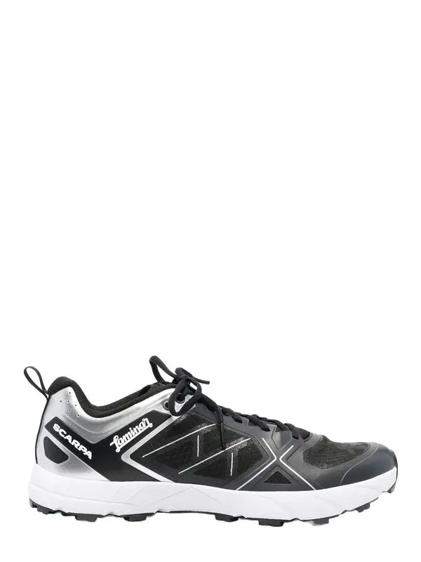 Herno Panelled Low-top Sneakers - Black