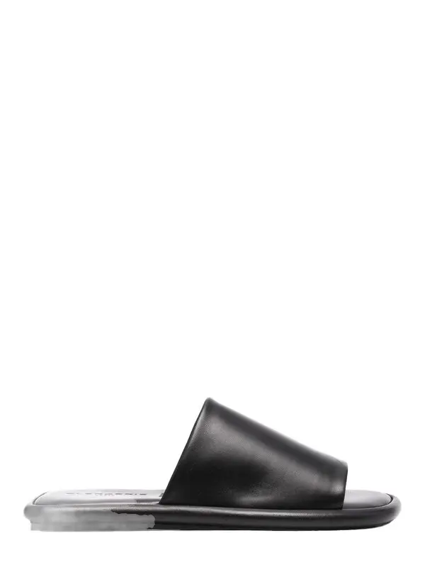 Clergerie Ezy Open-toe Slides - Black
