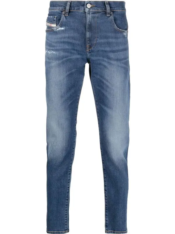 DIESEL® D-strukt Slim-cut Jeans - Blue