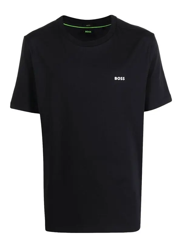 BOSS Logo-print T-shirt - Black