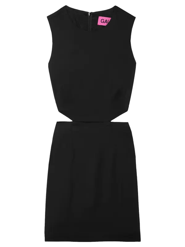Gauge81 Dinya Crepe Mini Dress - Black