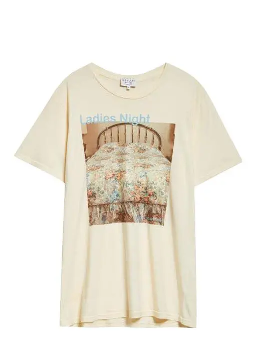 Collina Strada Oversize Graphic T-shirt - Ladies Night