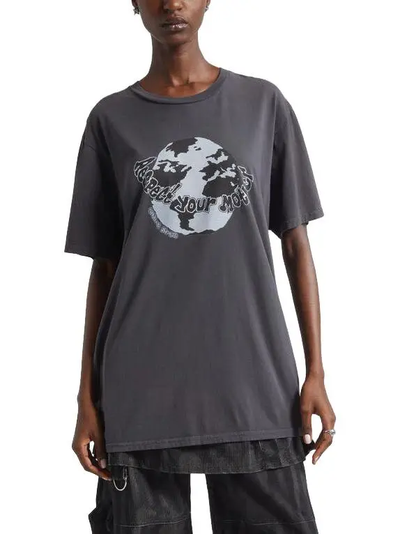 Collina Strada Oversize Graphic T-shirt - Respect