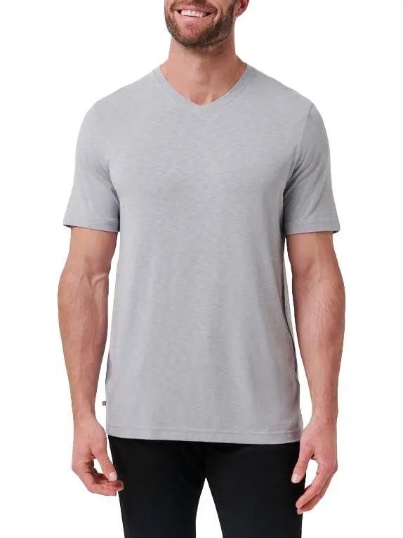 Travis Mathew Cloud Trim Fit Slubbed T-shirt - Sleet