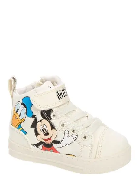 TUCKER + TATE Mickey & Friends High-top Sneakers - Ivory