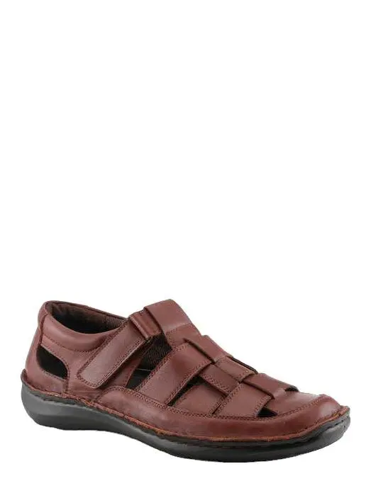 SPRING STEP SHOES Loafer Sandal - Cognac