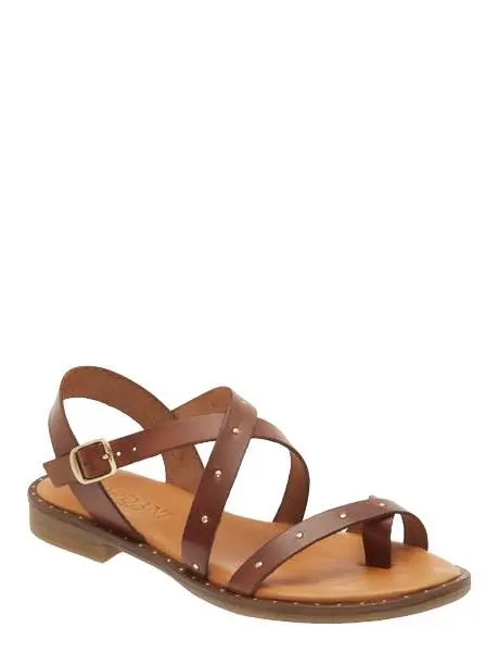 Cordani Florine Strappy Sandal - Cognac Leather