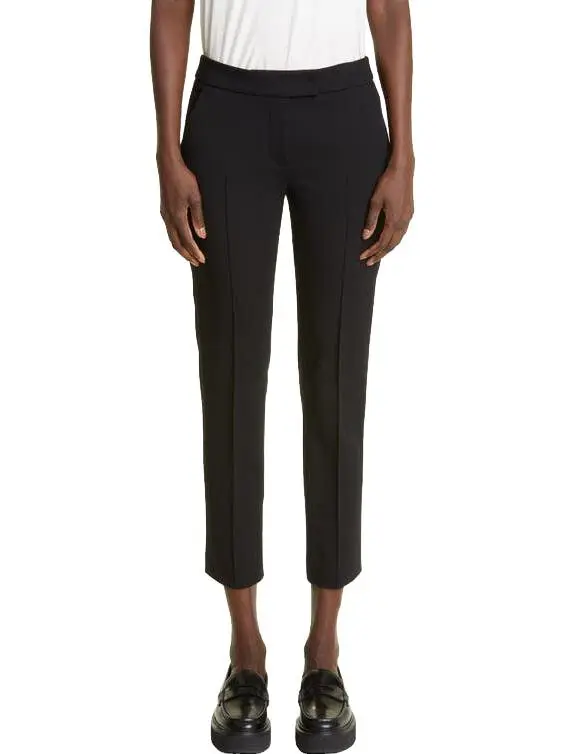 Akris Frankie Pleated Trousers - Black