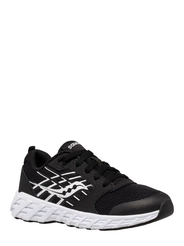 Saucony Wind 2.0 Water Repellent Sneaker - Black/white