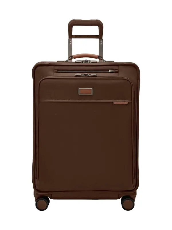 Briggs & Riley Baseline 26-inch Expandable Spinner Suitcase - Chocolate