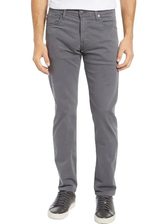 Ag Tellis Slim Fit Stretch Twill Pants - Stone Grey