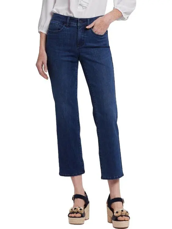 NYDJ Marilyn Cool Embrace® Ankle Straight Leg Jeans - Ibiza Blues