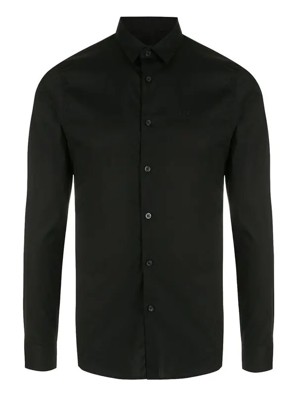 Armani Exchange Button-front Shirt - Black