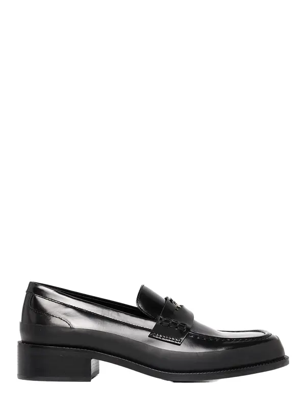 MISBHV The Brutalist 31mm Leather Loafers - Black
