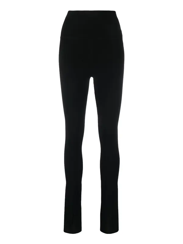 Victoria Beckham High-waisted Trousers - Black
