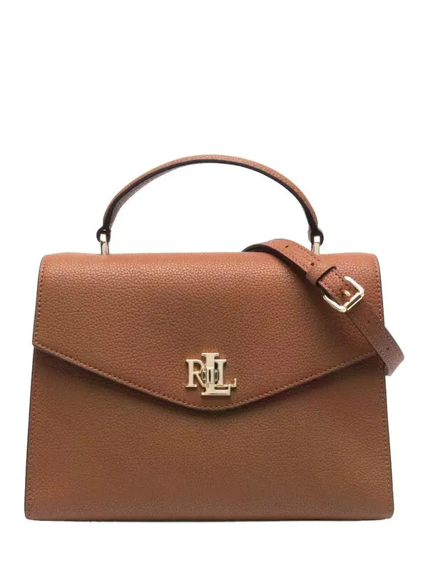 Ralph Lauren Logo-plaque Satchel - Brown