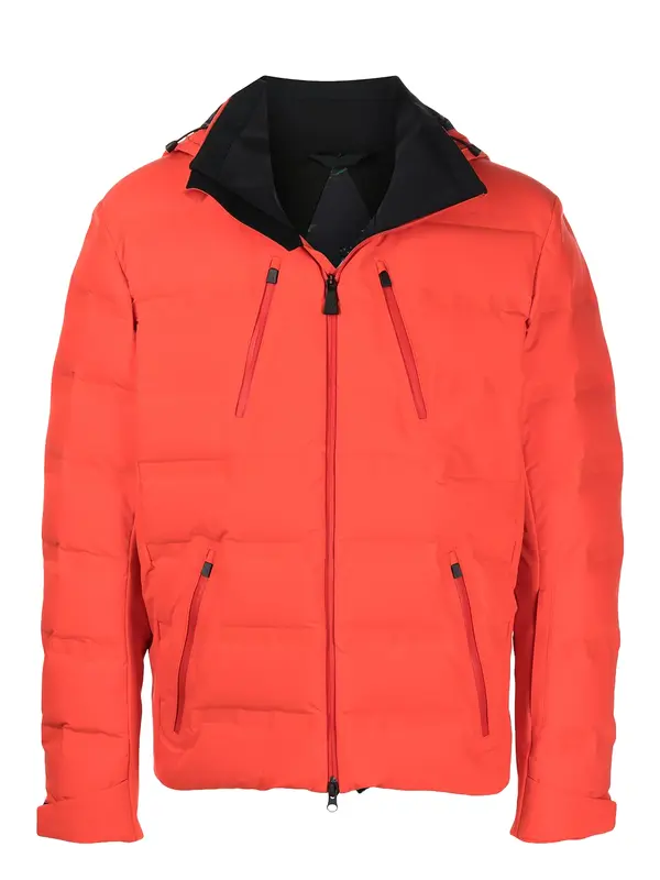 Aztech Mountain Nuke Suit Down Ski Jacket - Orange