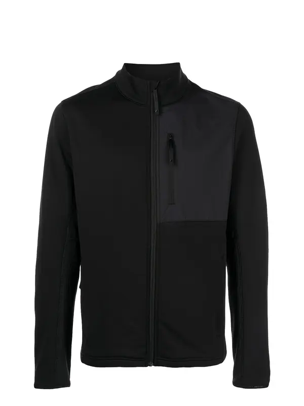 Aztech Mountain Panelled Fleece Jacket - Black