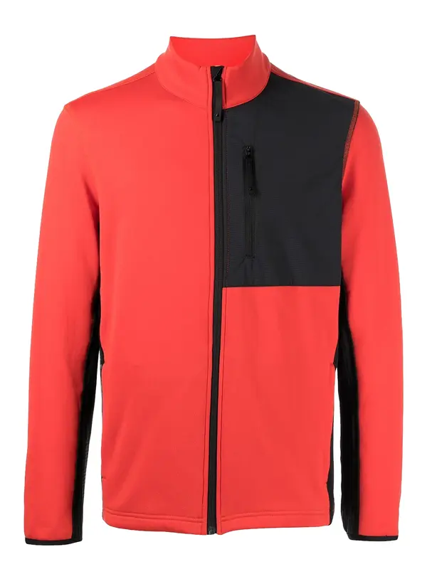 Aztech Mountain Panelled Fleece Jacket - Orange