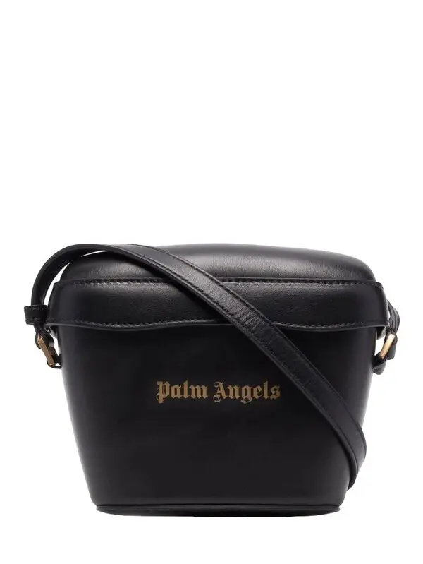 Palm Angels Padlock Crossbody Bag - Black
