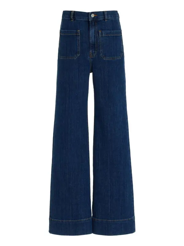 JEANERICA St Monica High-rise Flare-leg Jeans - Dark Wash