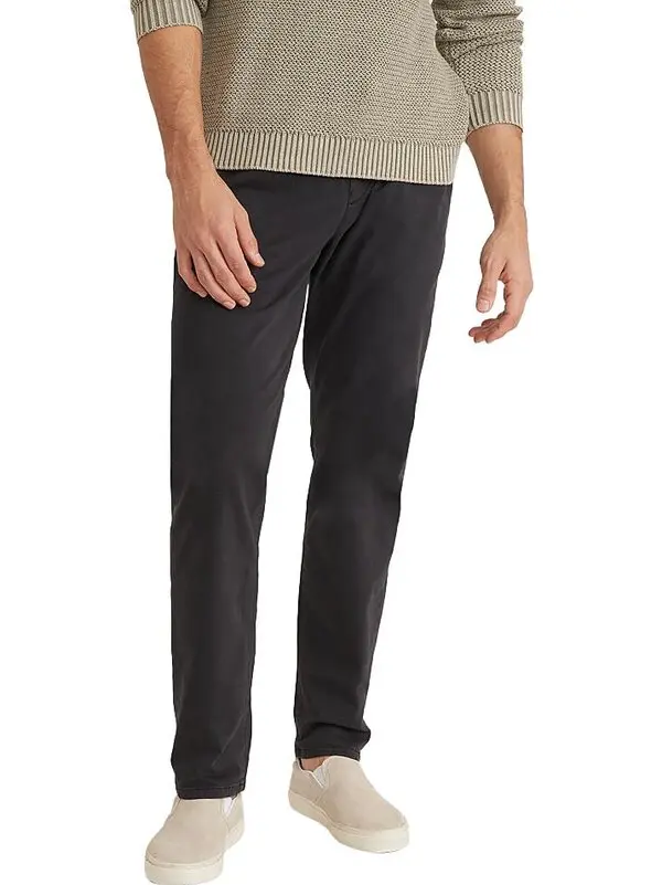 Marine Layer Saturday Slim Fit Pants - Black