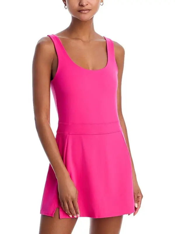 Splits59 Martina Rigor Dress - Berry